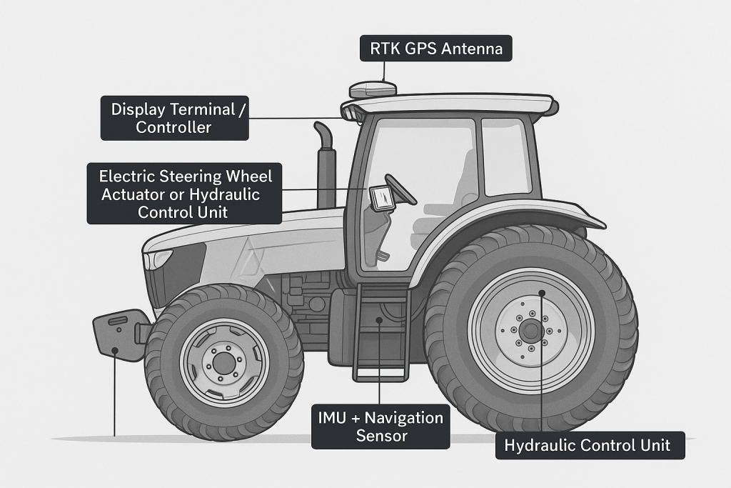 How Does Tractor Auto Steer Work? (2026 Guide & Diagram)